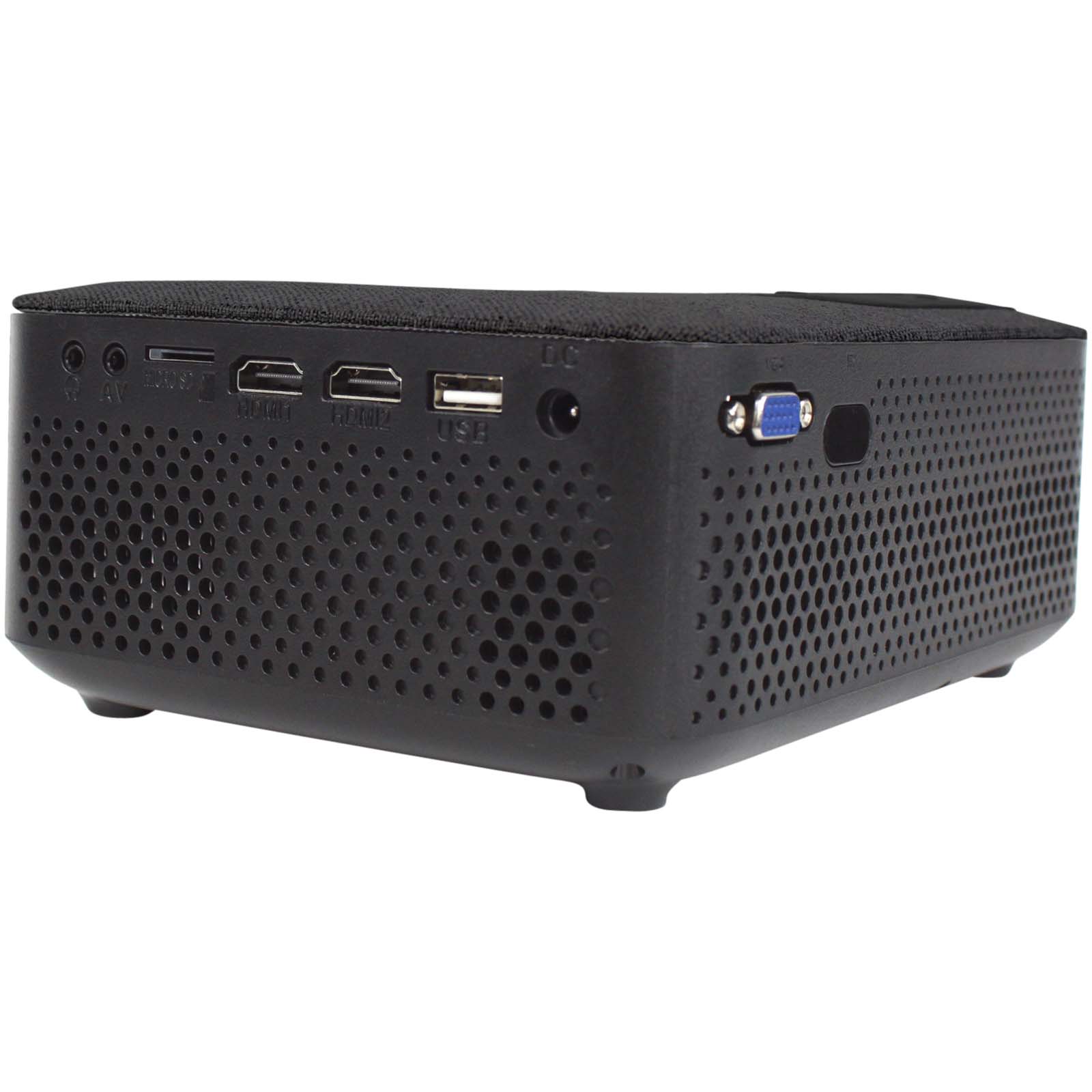 Prixton Beamer Lumiére als Werbegeschenk mit Druck - Farbe: Schwarz ...